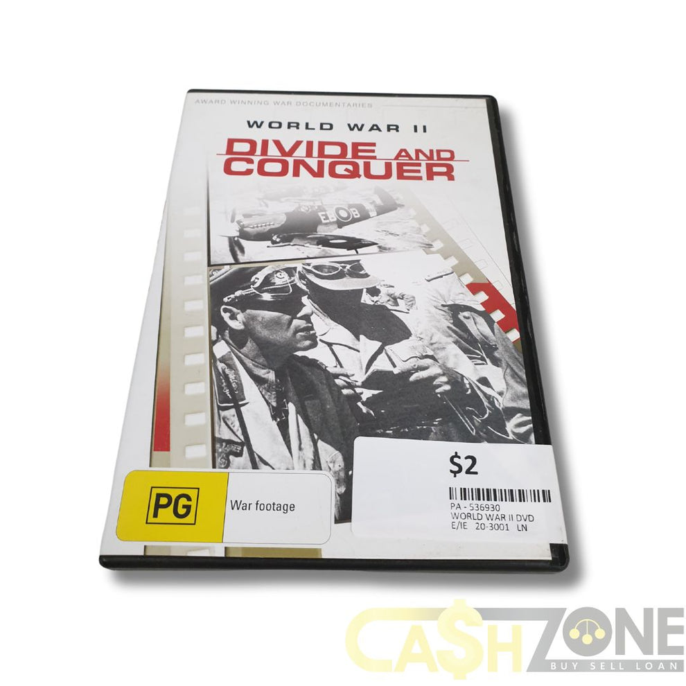 World War II Divide And Conquer DVD – Cashzone Australia
