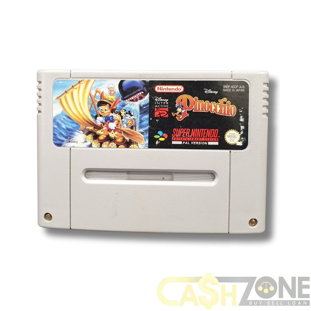 Pinocchio SNES Game – Cashzone Australia